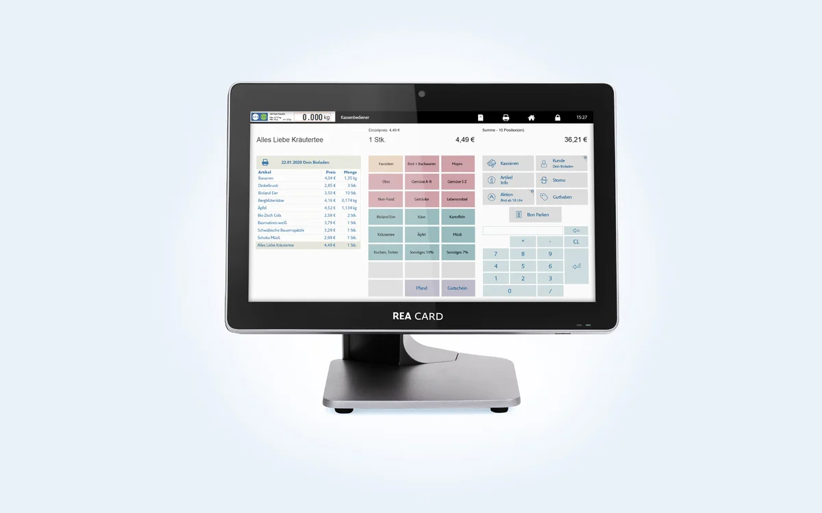 Kassensysteme & Bestellterminals von REA Card