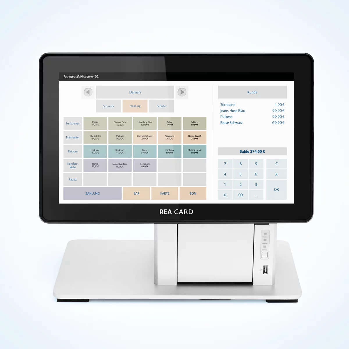 REA K8 Kassensystem
